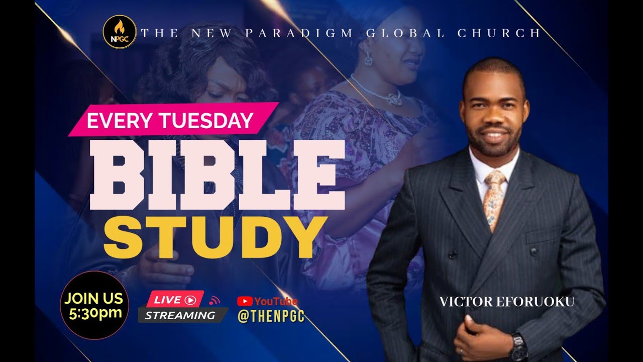 TUESDAY BIBLE STUDY || HOW TO DEAL WITH DISAPPOINTMENT || 22ND OCT ...