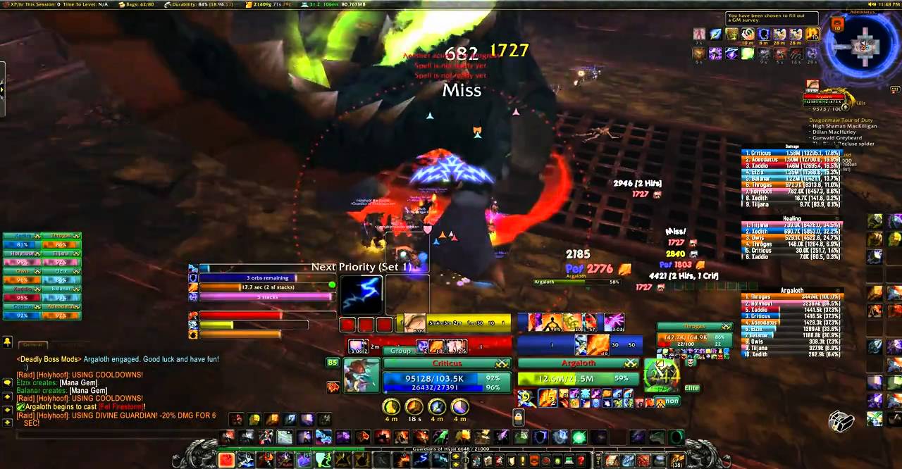 Tol Barad Raid boss Pit lord Argaloth Eu-Mazrigos - YouTube