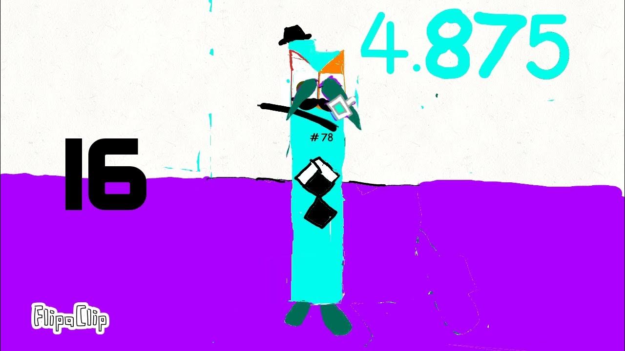 Numberblocks band sixteenths 16 +(BONUS)100 subcriber special - YouTube