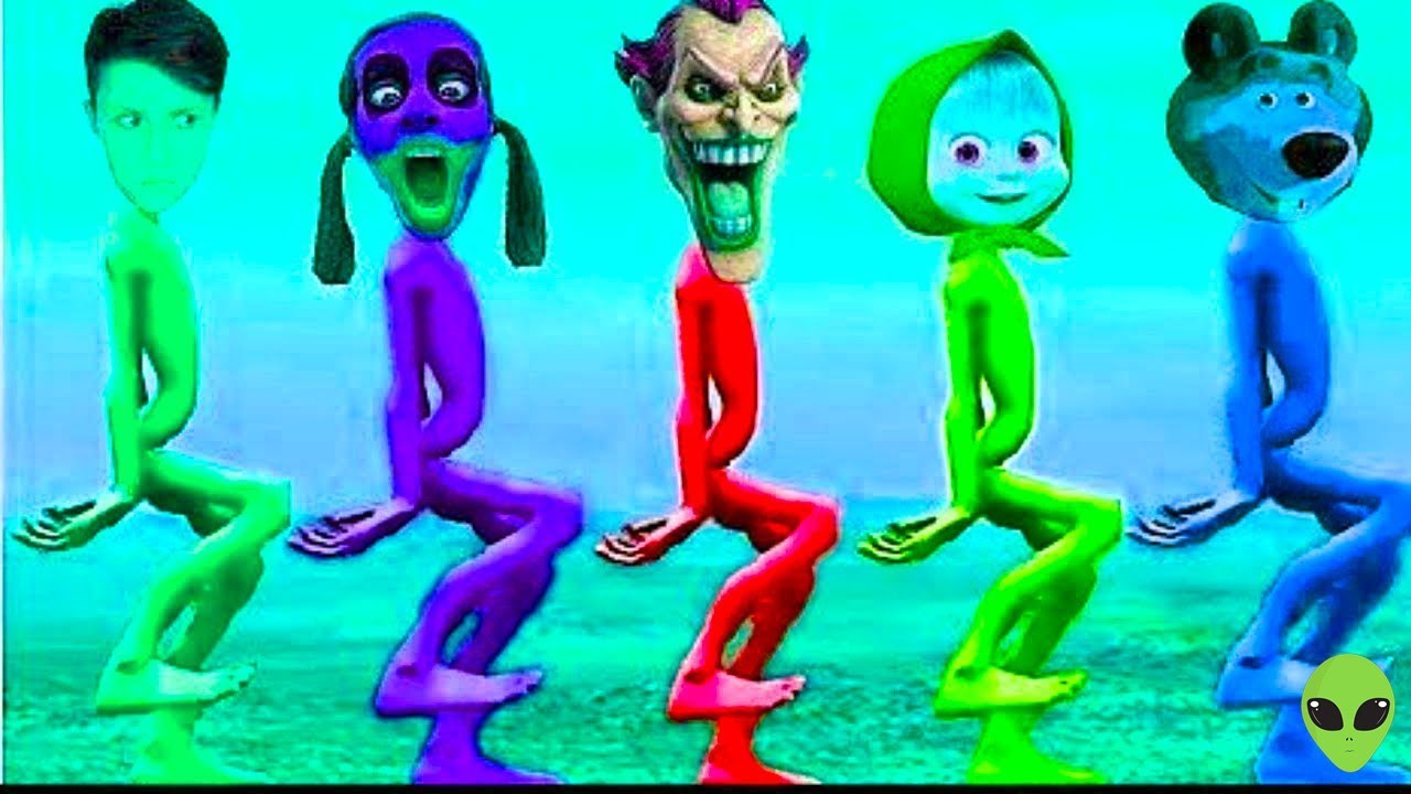 Funny alien dance | Alien dance | Colorful alien | Dame tu cosita ...