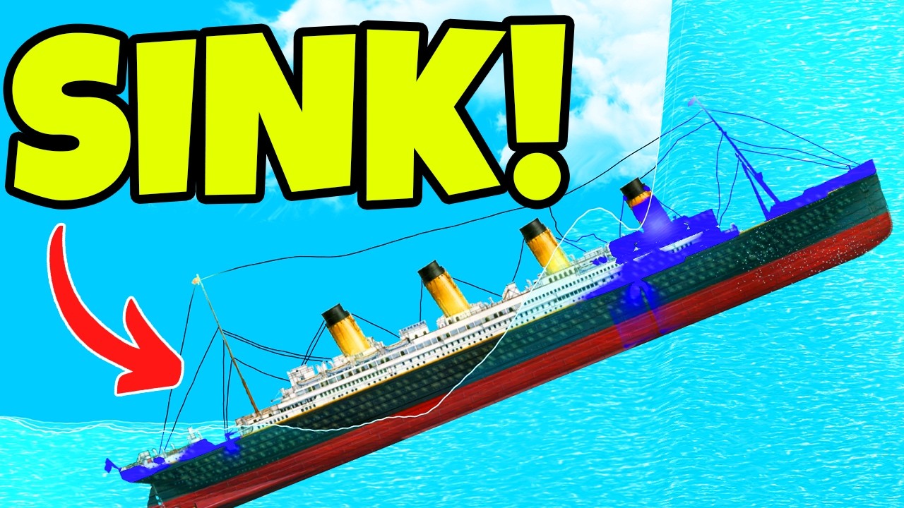 Extreme PRANKS on Titanic Passengers! | Floating Sandbox - YouTube