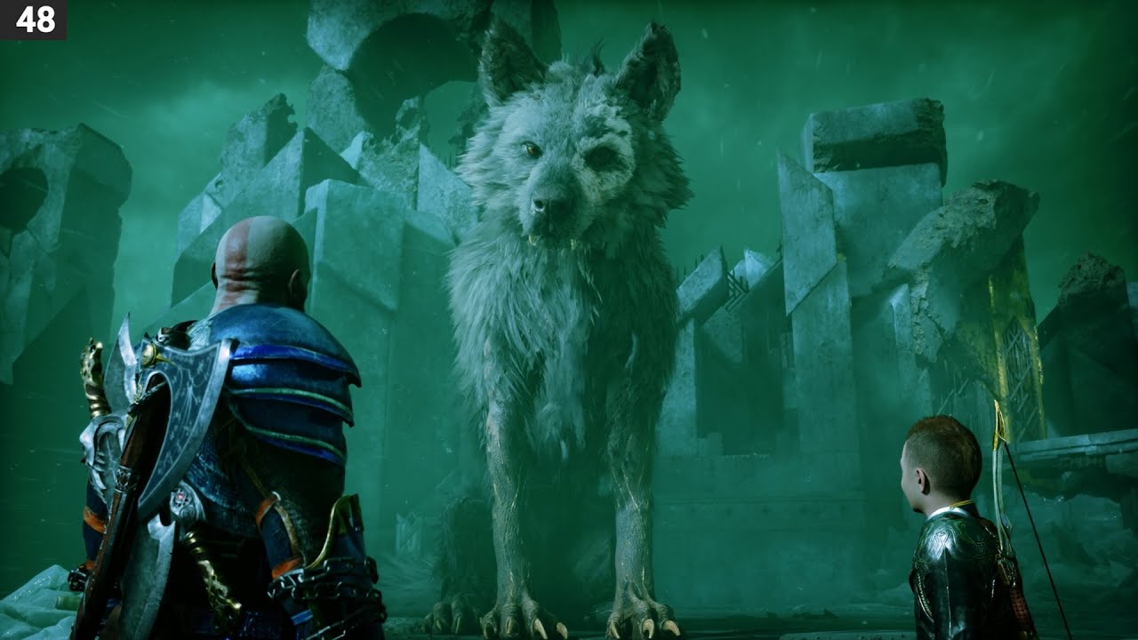 HUNTING GRAM!! and RESCUING FENRIR?? (INTENSE) - GOD OF WAR: RAGNAROK ...