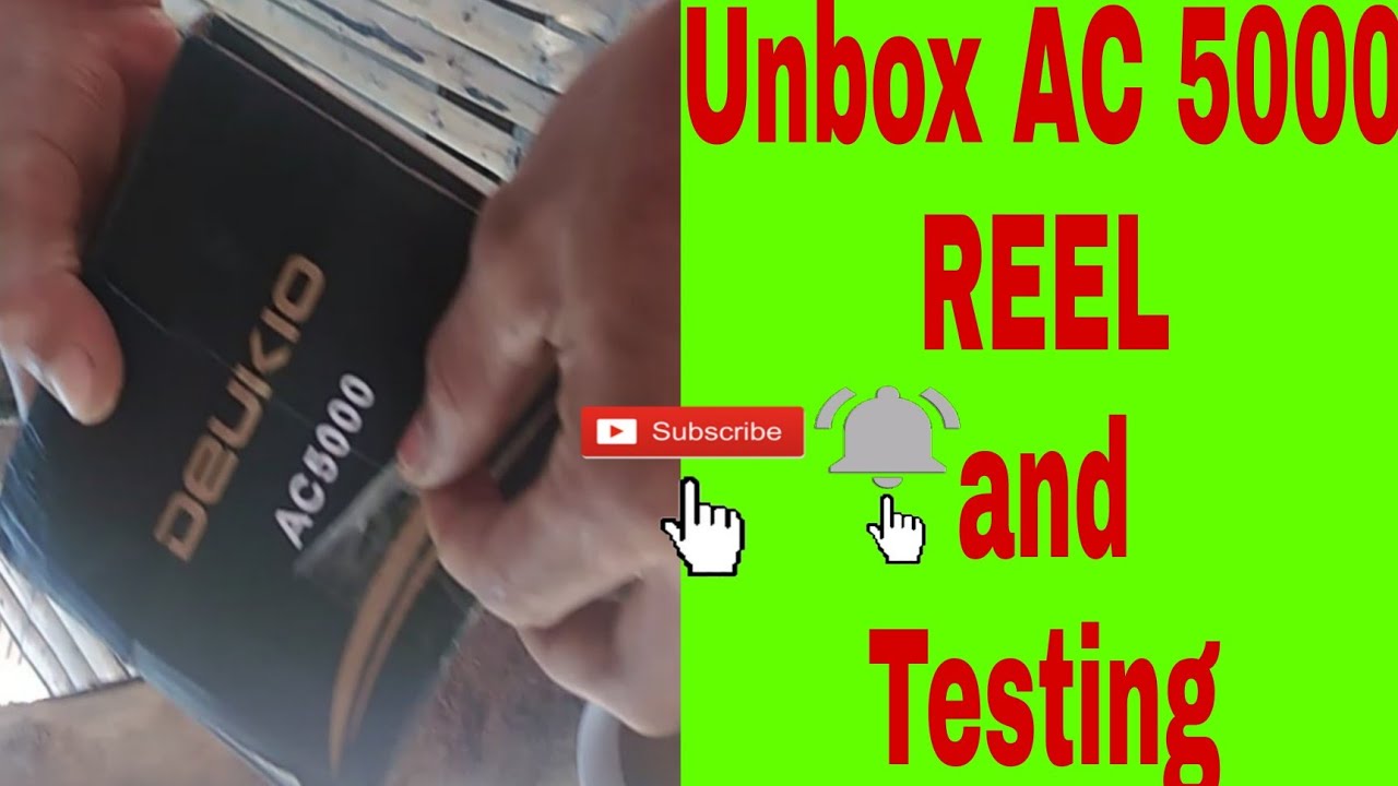 Reel AC5000 unbox and testing - YouTube