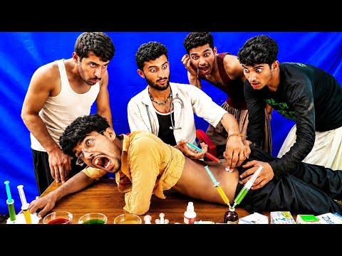 Doctor Uncle ne Darpok Patient Ko Intramuscular Injection Ghusa Diya || Amazing Comedy 