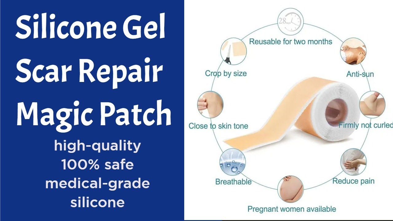 Magically Fade Scars Fast: Discover the Silicone Gel Scar Repair Patch ...