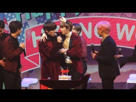 170115 MONSTA X Guilty Lounge HYUNGWON birthday party