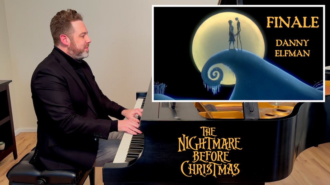Danny Elfman: Finale | The Nightmare Before Christmas (piano cover with ...