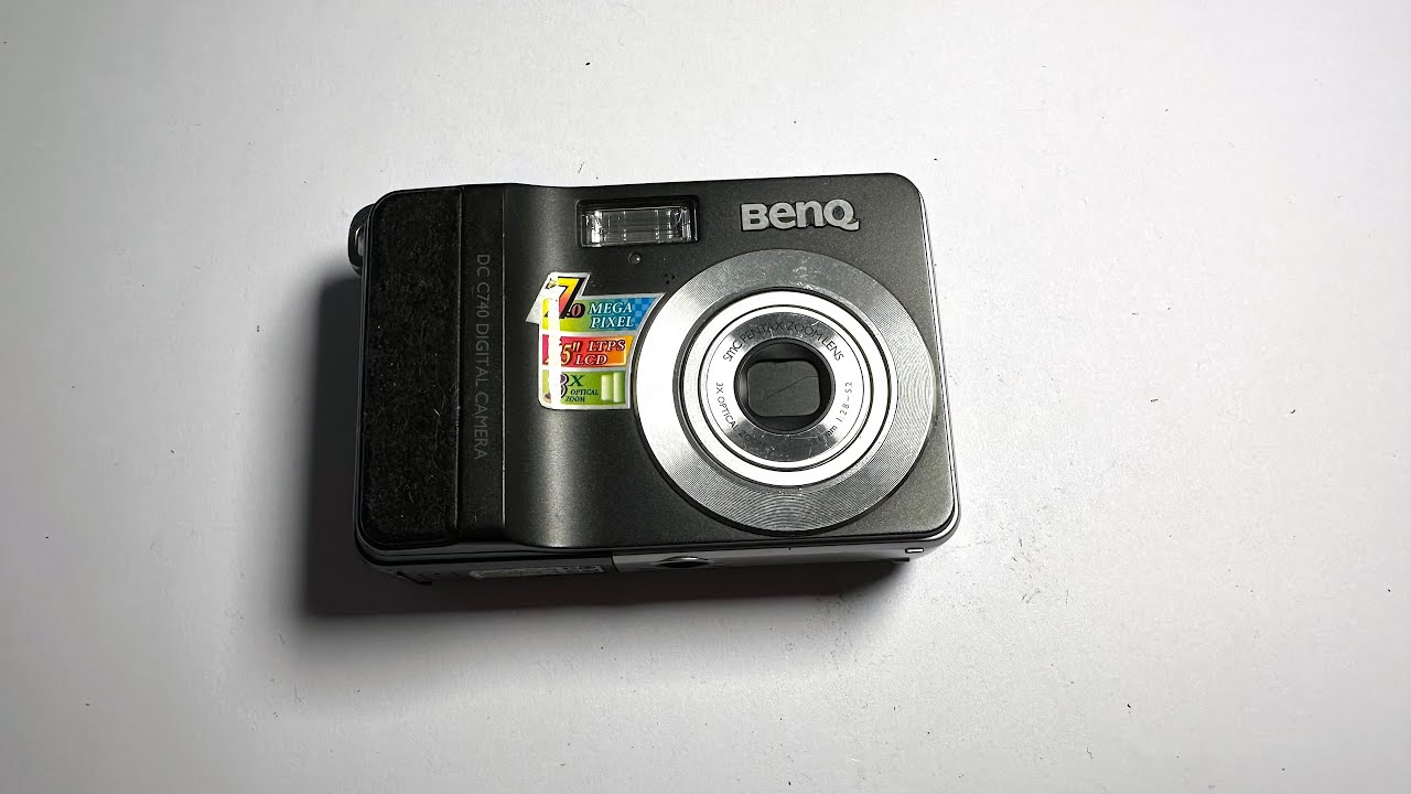 Benq DC C740 7.0MP Digital Camera - YouTube