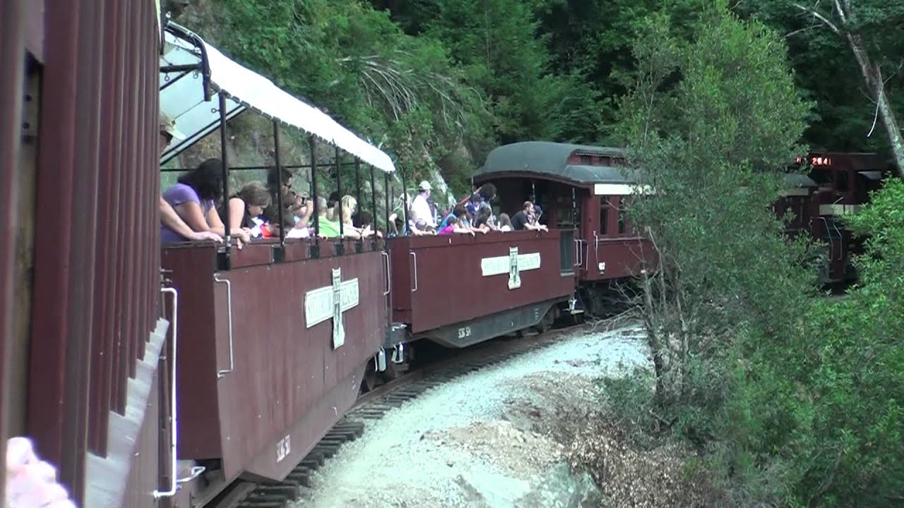 Santa Cruz Beach Train - YouTube