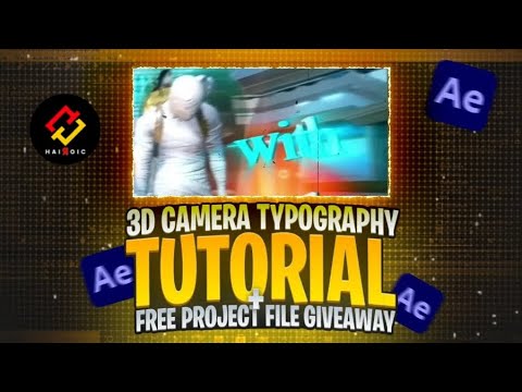 3D Typography Tutorial | Typography in after effect amv Edit | PUBG MOBILE | BY HAIROIC - YouTube