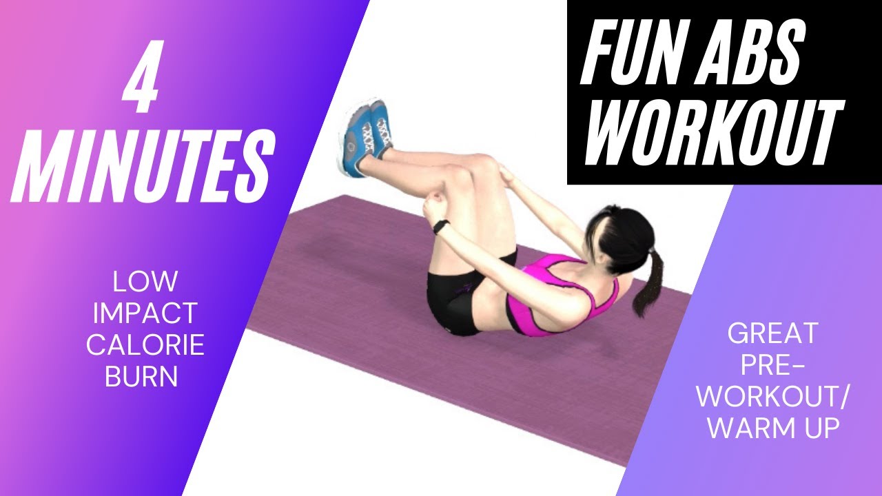 Low Impact ABS Workout | Calories Burn | Animation Fitness - YouTube