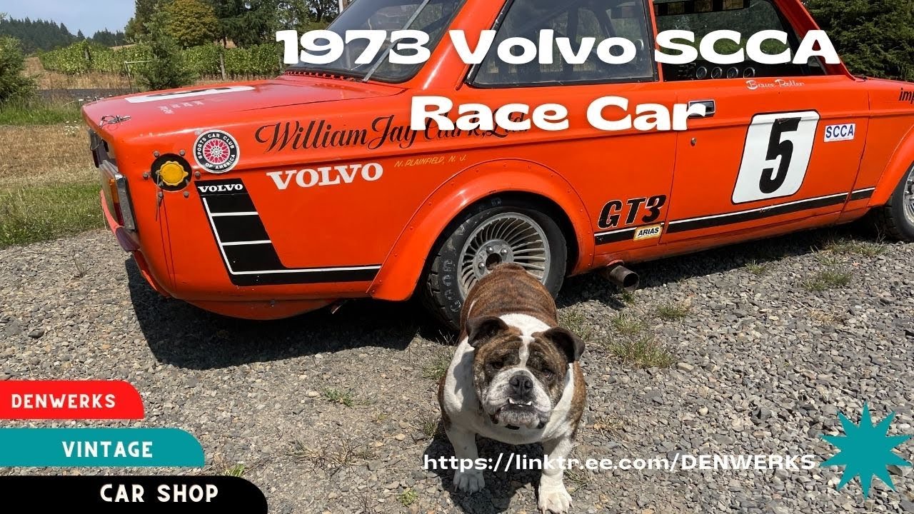 1973 Volvo 142 SCCA Race Car DENWERKS - YouTube