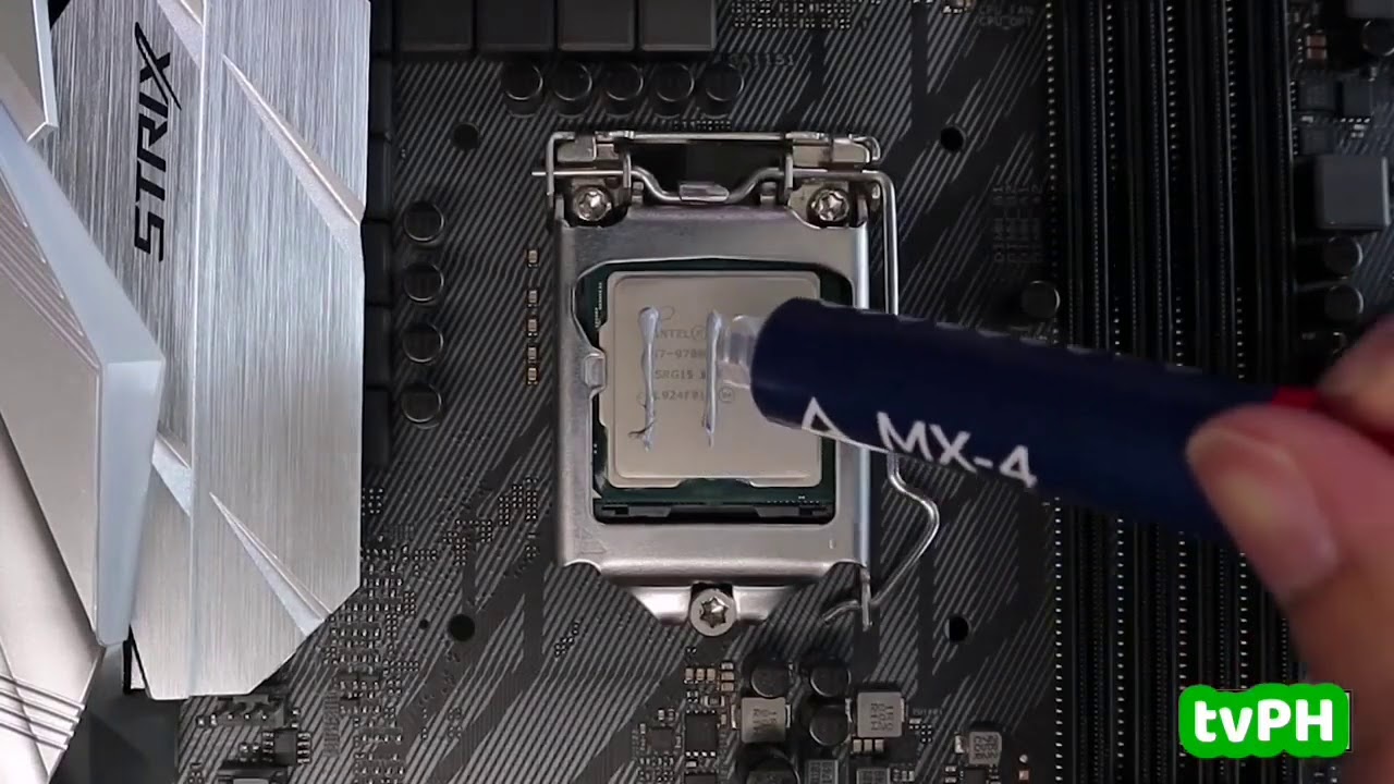5 Ways on Applying Thermal Paste on CPU - Benchmark & Comparison | tvPH ...