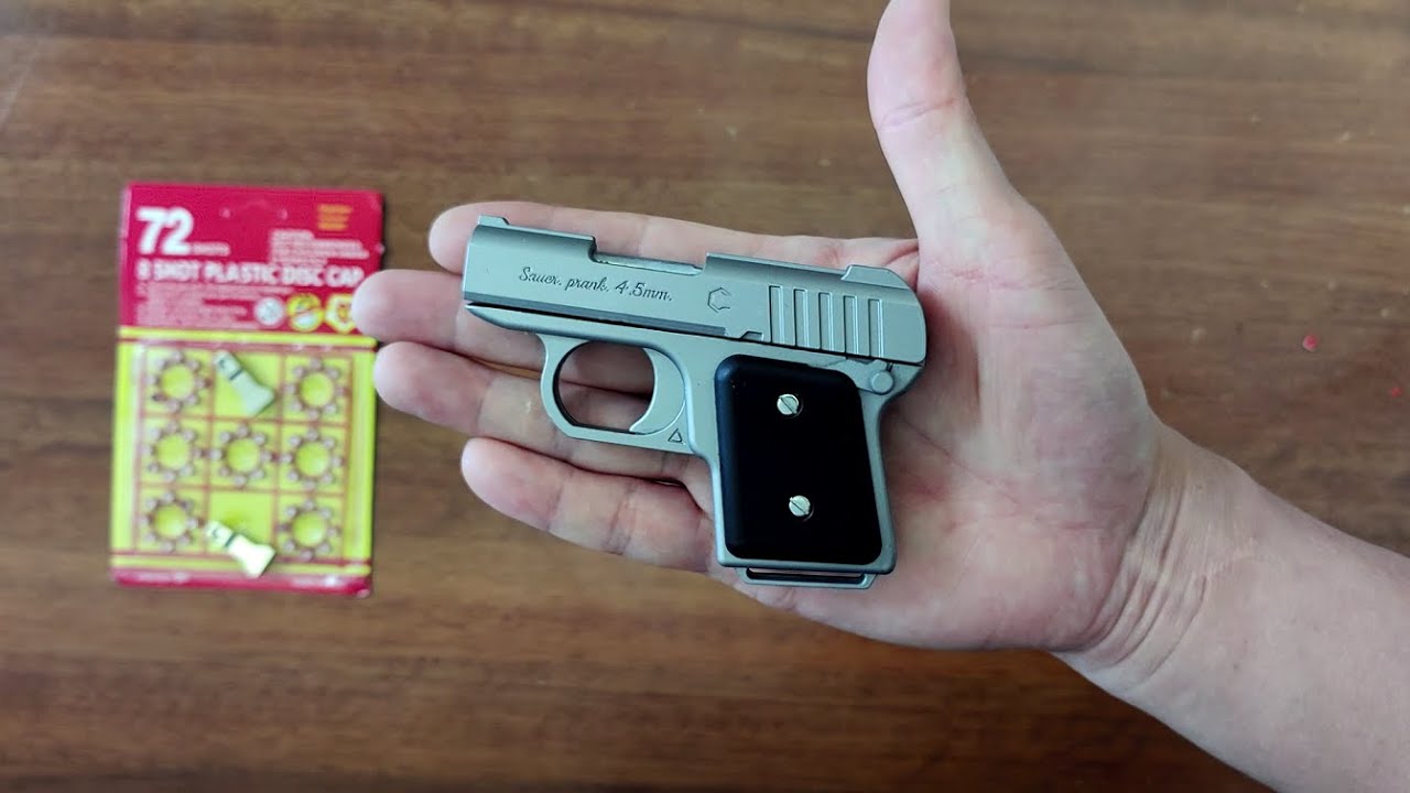 Mini Steyr M1912 Toy Gun Unboxing 2024 - Metal Cap Gun - YouTube