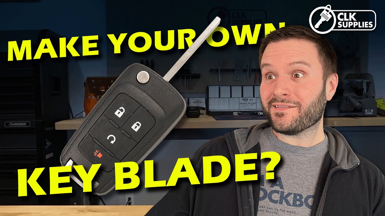 Craft Your Own Key Blade: A DIY Tutorial Using Triton Plus - YouTube
