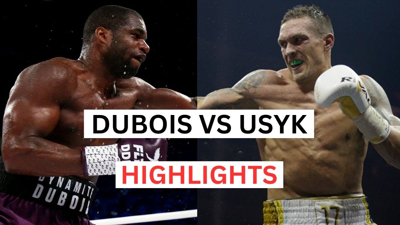 Oleksandr Usyk vs Daniel Dubois 2 Highlights & Knockouts - YouTube