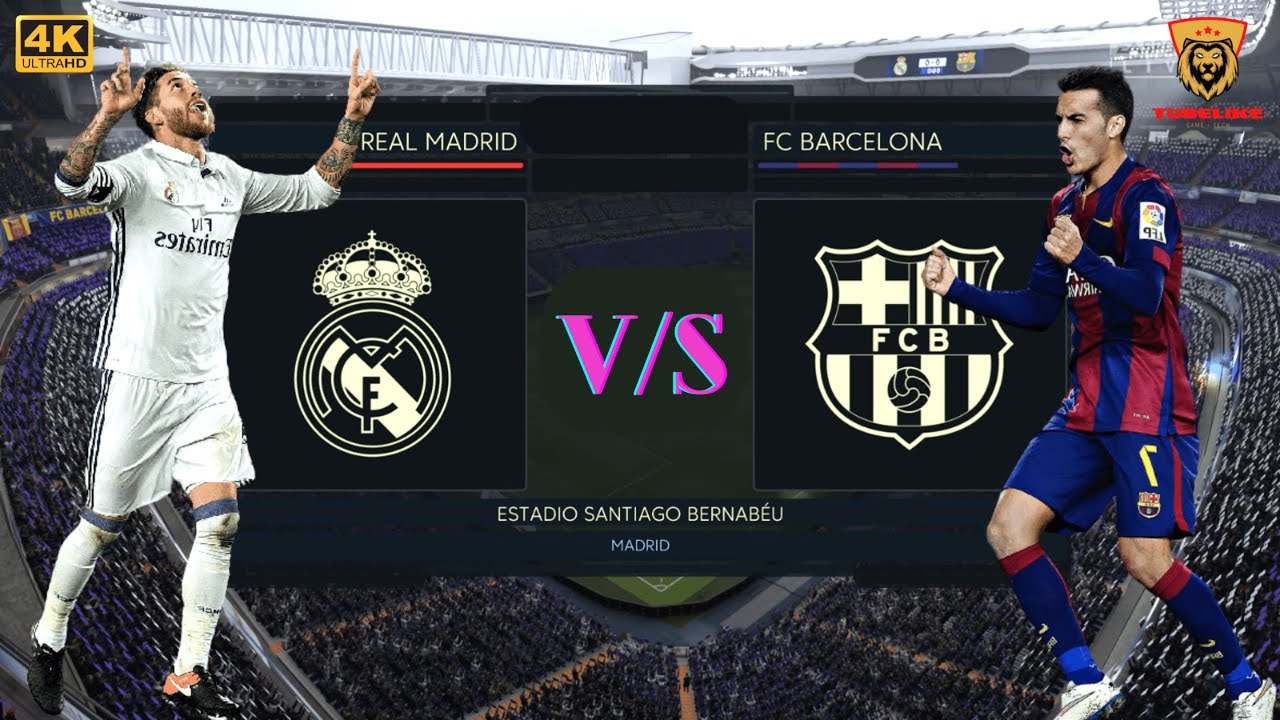 Barcelona vs Real Madrid Match Today | El Classico | Copa Del Rey ...