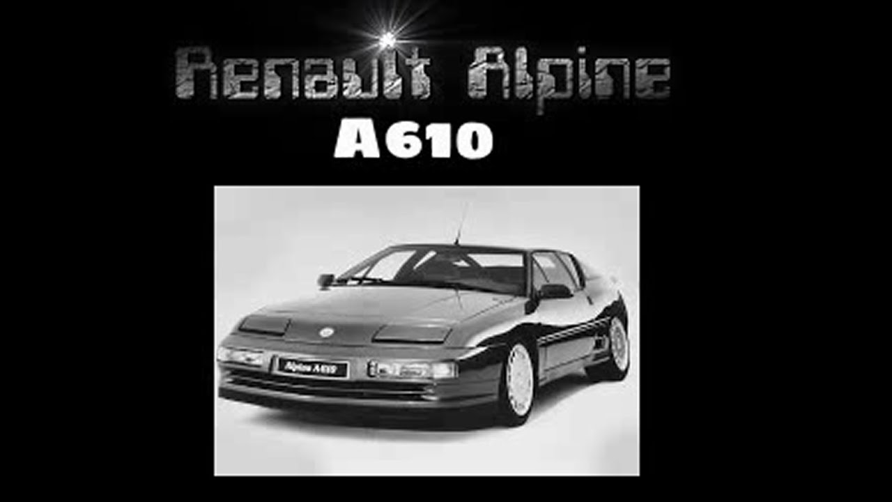 Renault Alpine A610 (1991-1995) - YouTube