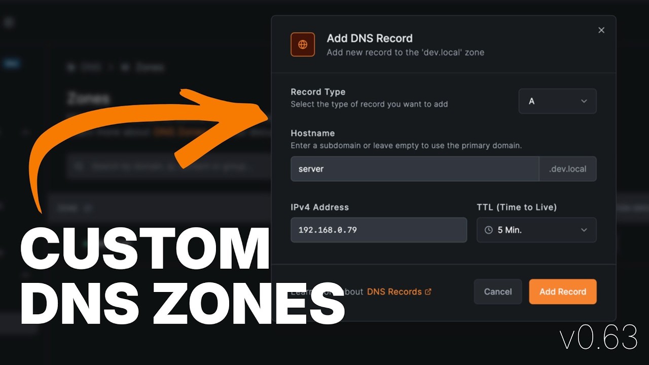 NEW: Custom DNS Zones in for Private Network Resolution! - YouTube