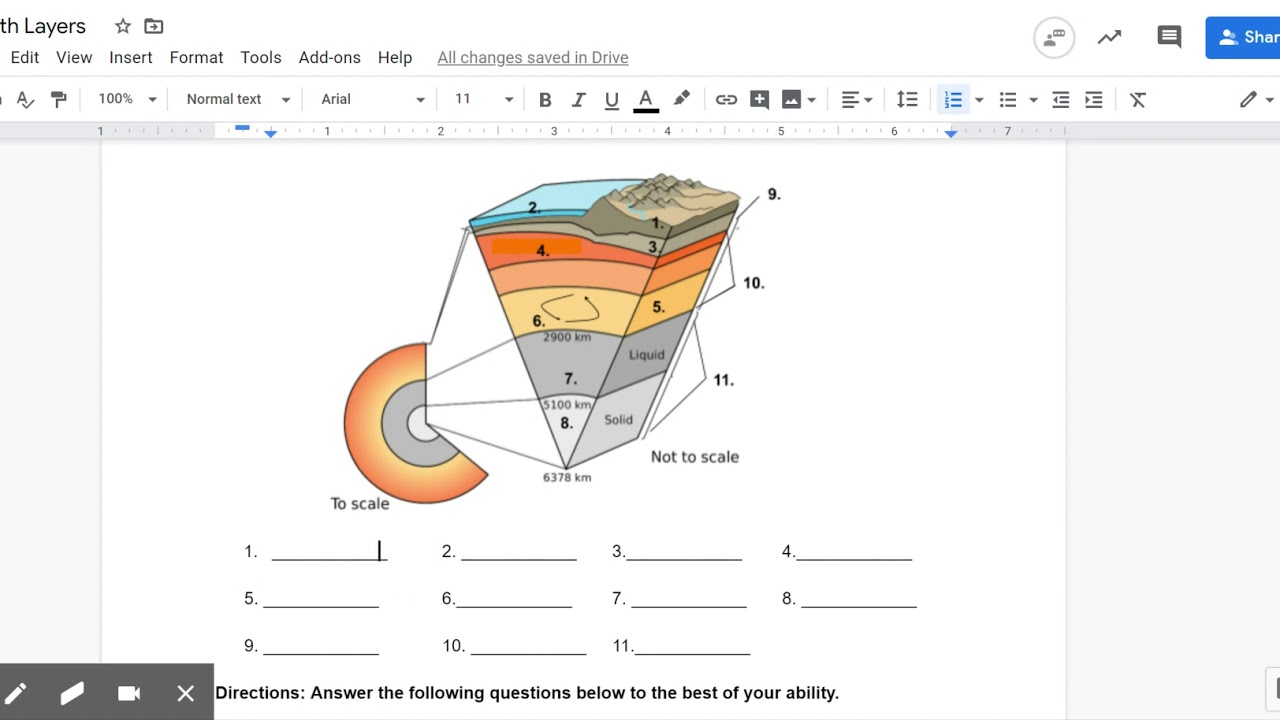 Earth Layers - Google Docs - YouTube