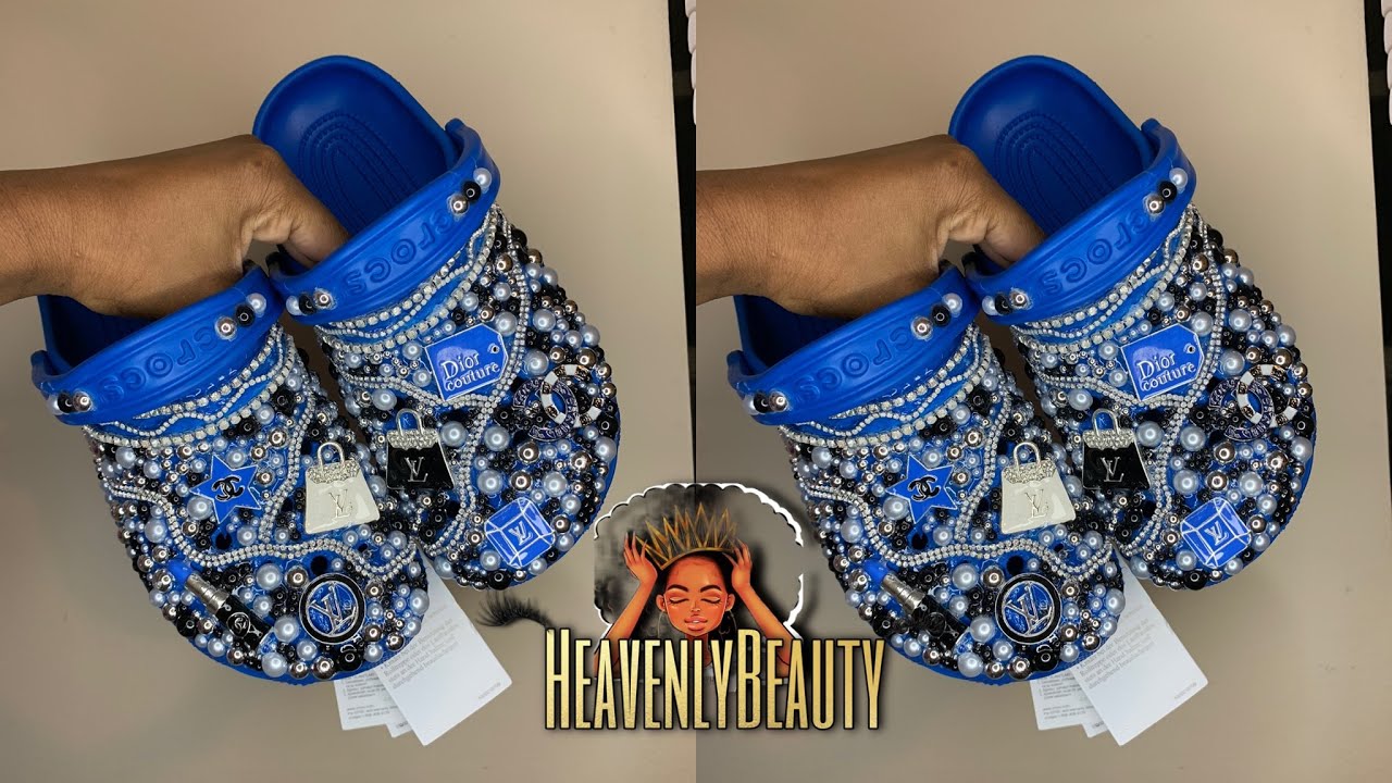 DIY BLING: CUSTOM CROCS | FREESTYLE | STEP by STEP TUTORIAL | # ...