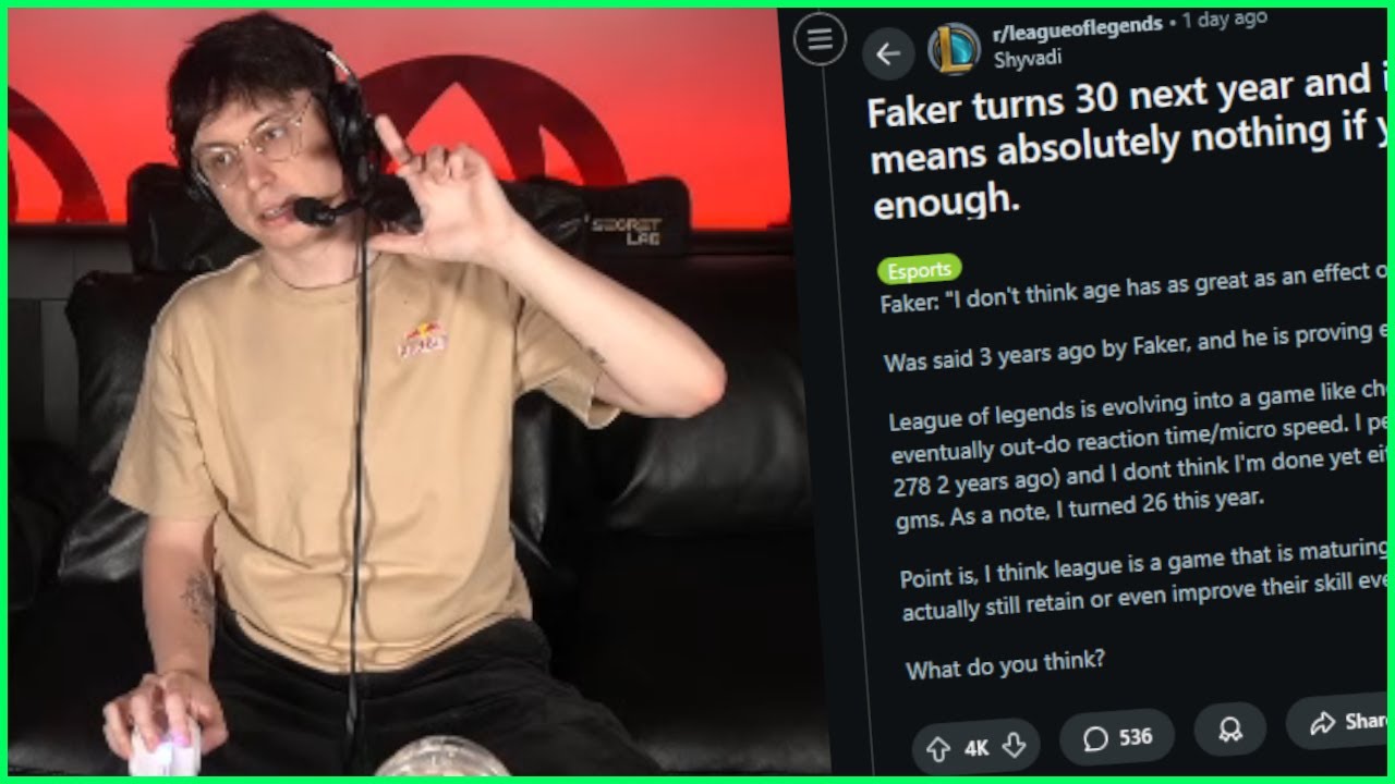 Caedrel Talks About Aging In Esports & More - YouTube