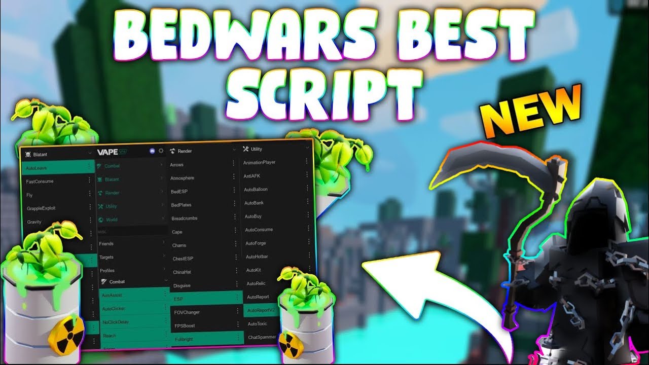 *NEW* BedWars Script (PASTEBIN 2023) (KILLAURA, PROJECTILE EXPLOIT, AIM ...