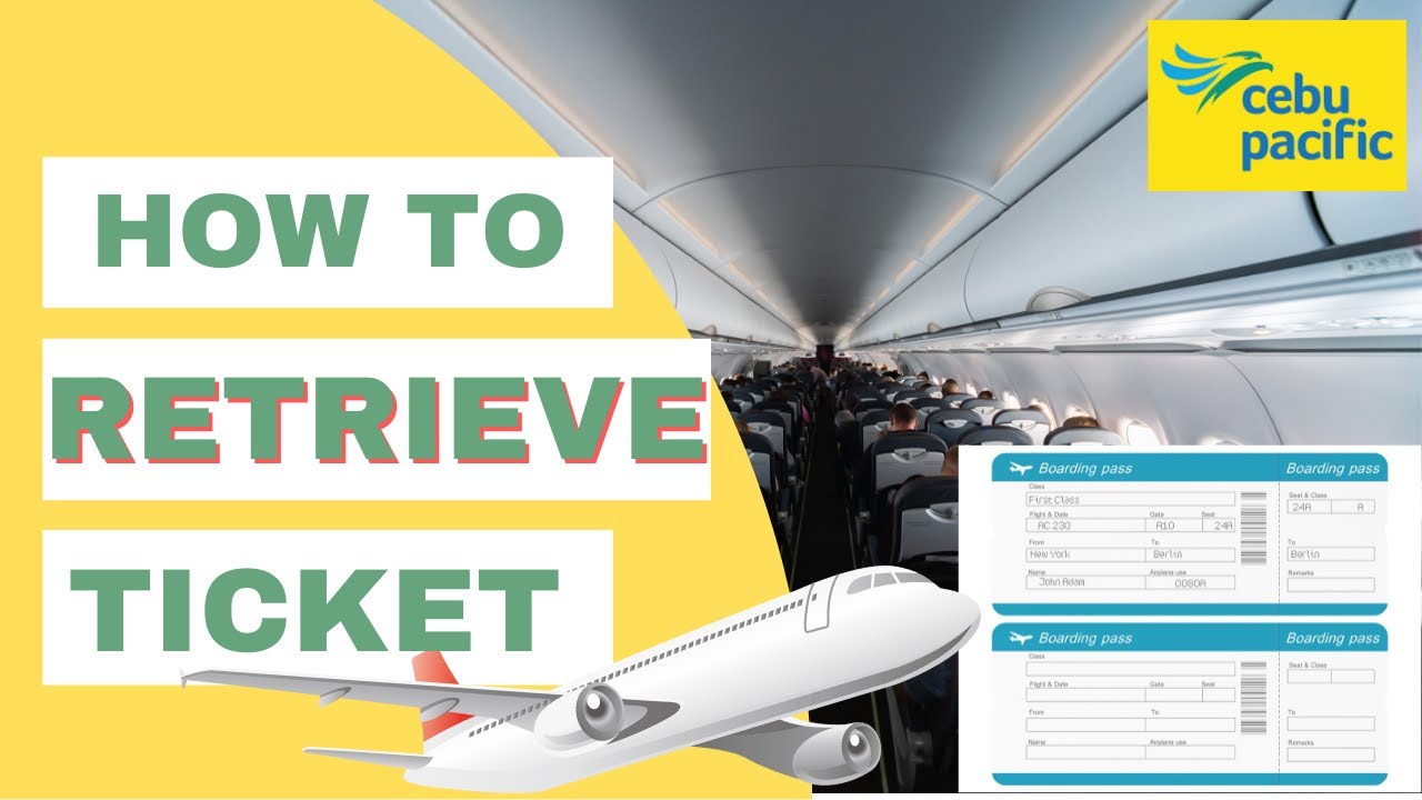 How To Retrieve Ticket Without Booking Ref Number l 2022 - YouTube