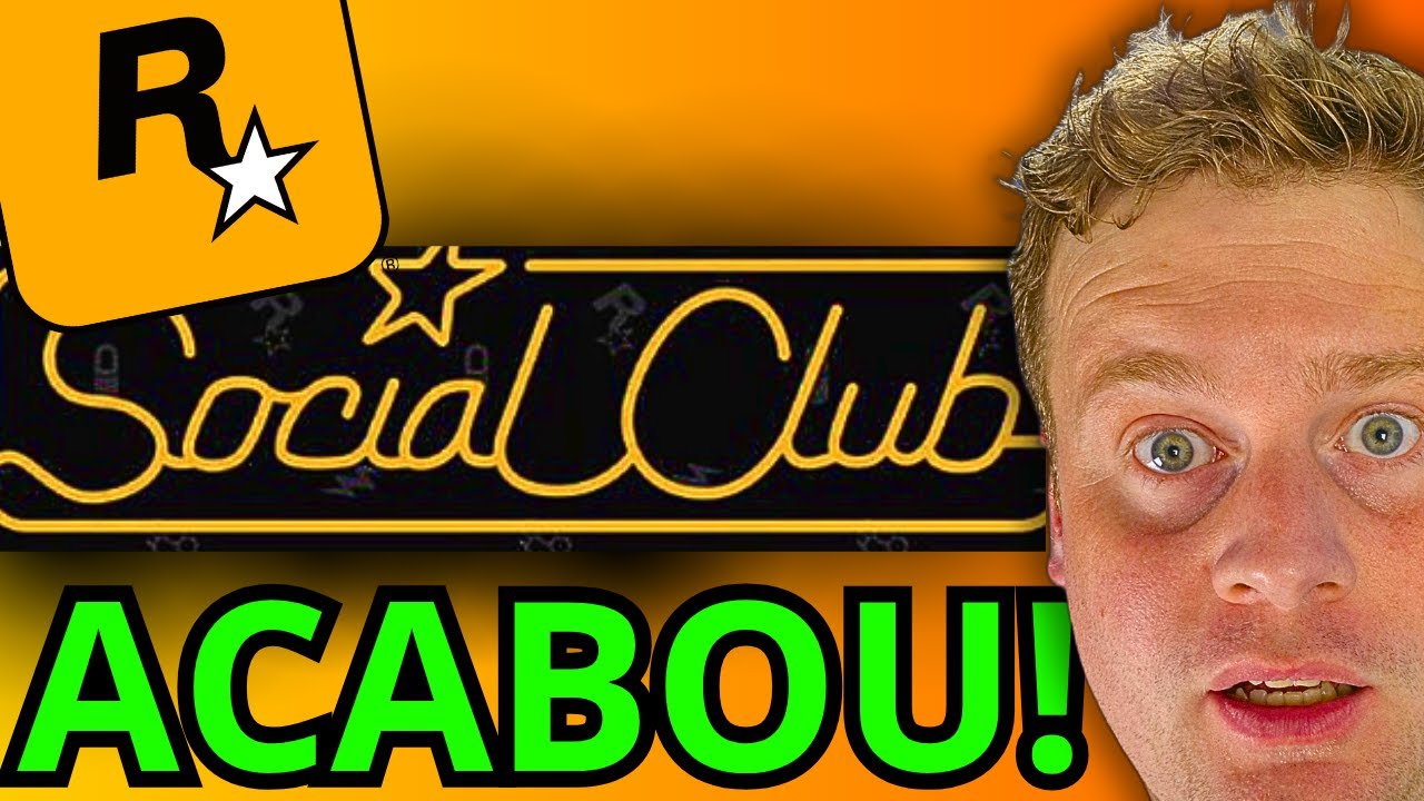 SOCIAL CLUB DA ROCKSTAR CHEGOU AO FIM!!! - YouTube