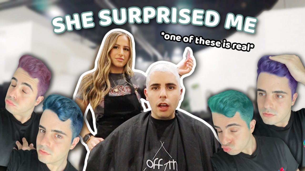 I LET MY HAIR STYLIST CHOOSE MY HAIR COLOR *SURPRISE* - YouTube