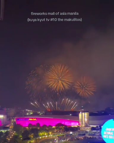 fireworks mall of Asia manila - YouTube