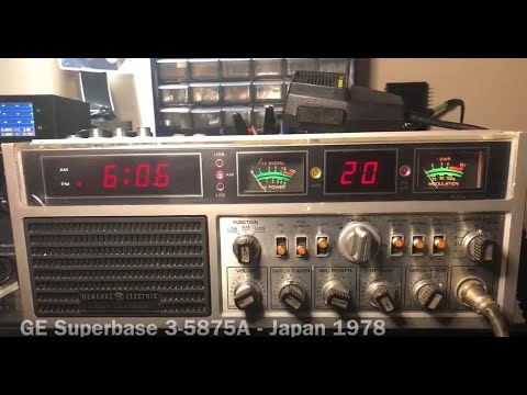 GE / General Electric "Superbase" 3-5875A (TXCO) - Japan 1978 - YouTube