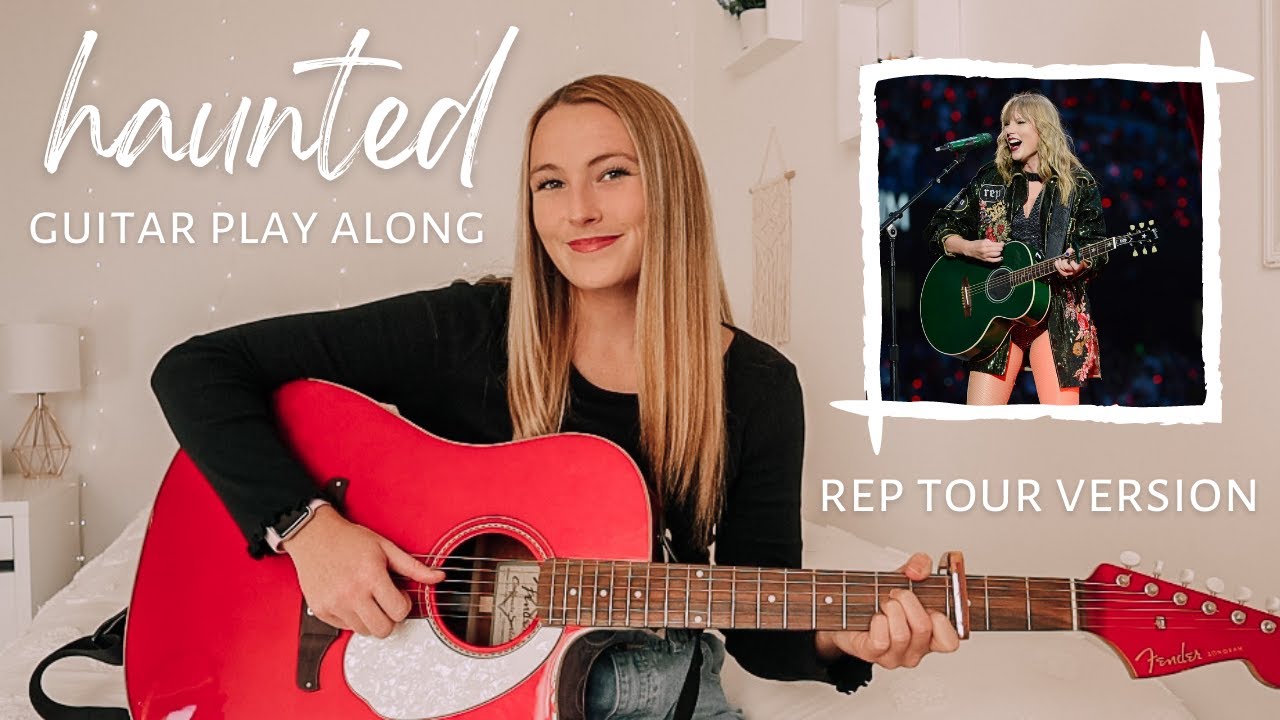 Taylor Swift Haunted Guitar Play Along (REP tour version) // Nena ...