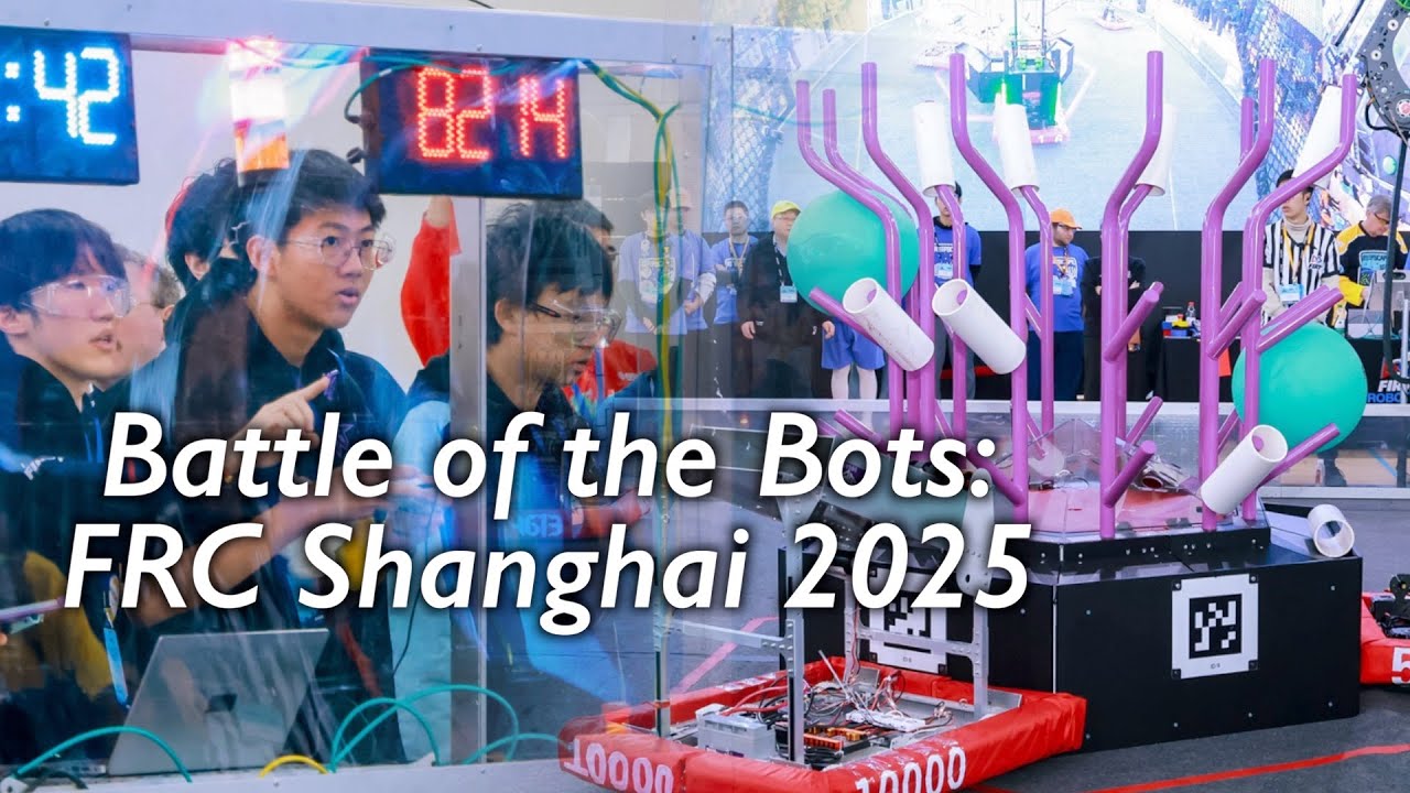 First robotics competition in Shanghai: A global stage for young ...