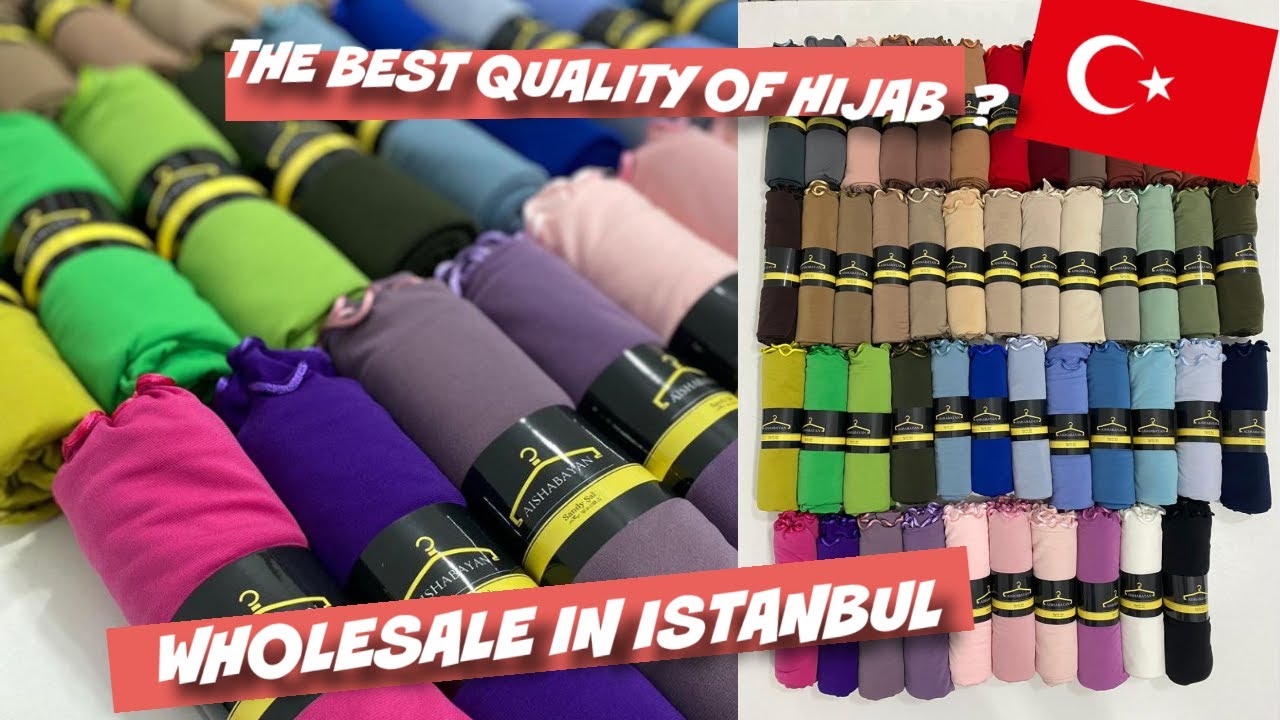 Wholesale Hijab Factory in istanbul Turkiye - Jersey Hijab ...