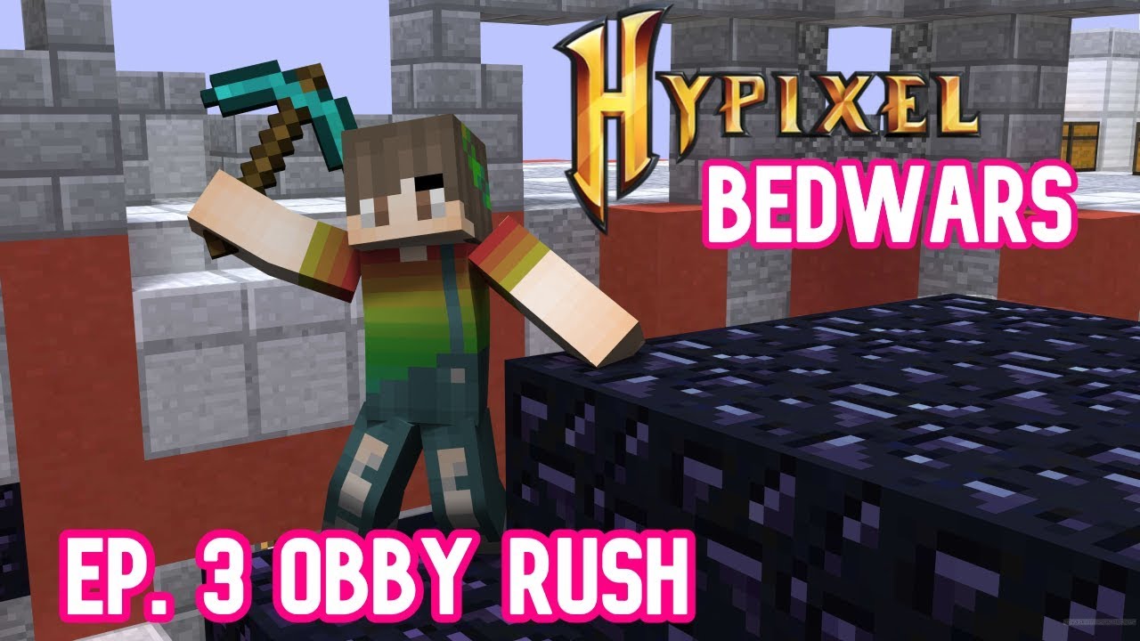 Obby Rush and Emerald Abuse | Hypixel Bedwars Ep. 3 - YouTube