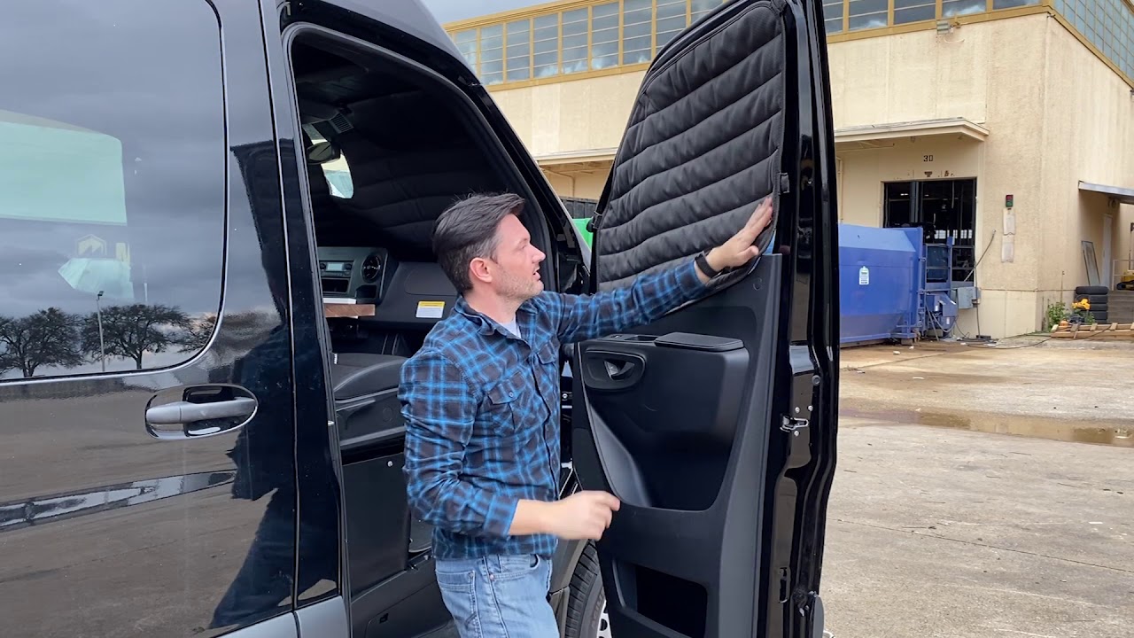 Window Covers - Custom Van Living - YouTube