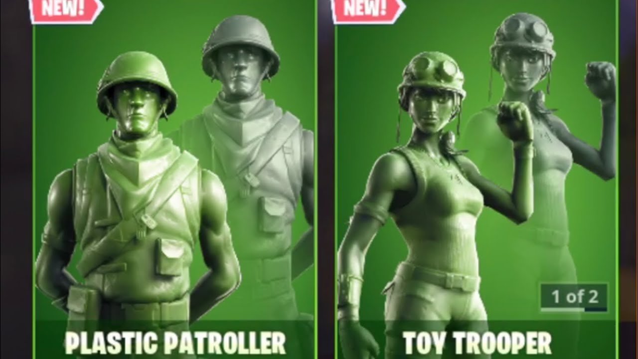 NEW TOY SOLDIER SKIN (NEW ITEM SHOP SHOWCASE) - YouTube