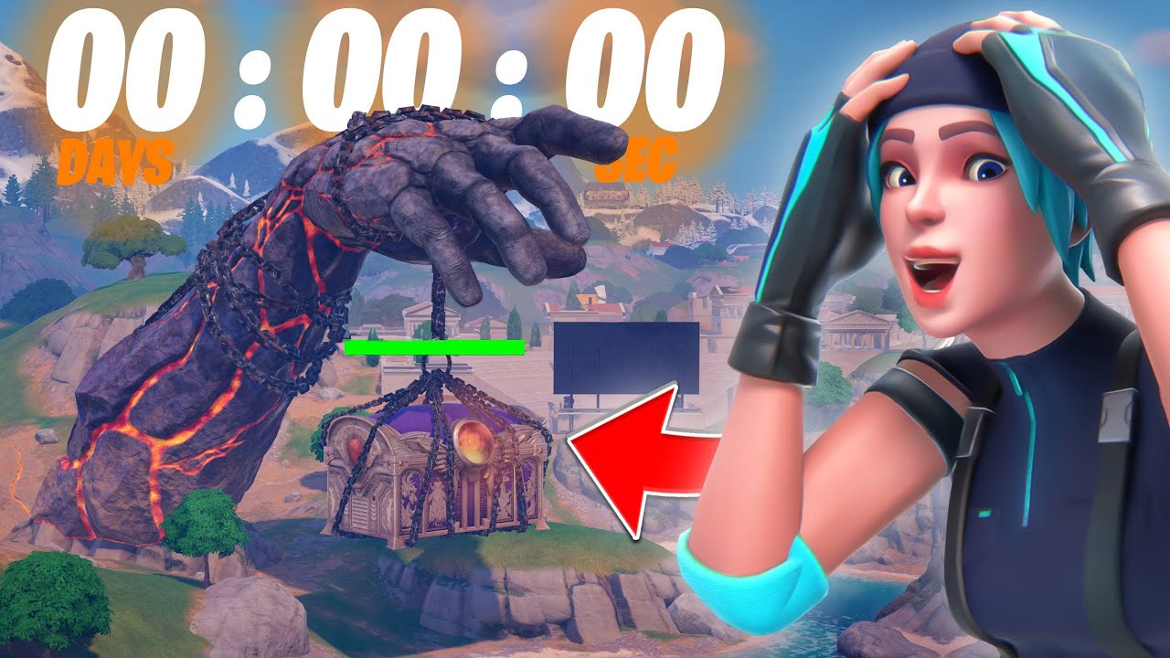 FORTNITE TITAN HAND EVENT! - YouTube