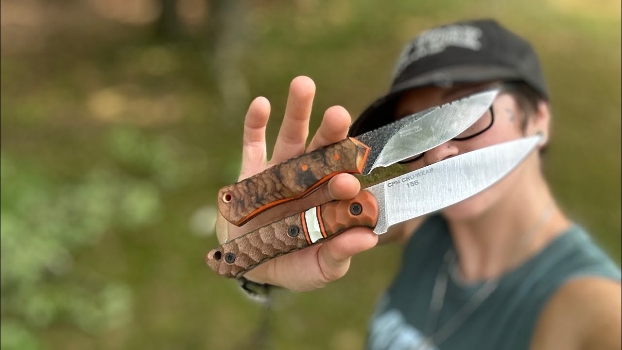 FINALLY BREAKING SUPER STEEL IN THE BUSH?! K390 VS CRUWEAR BATONING ...