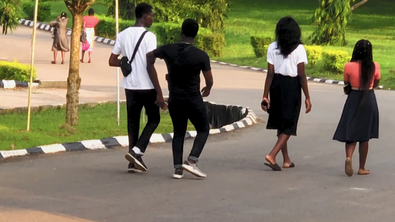 The Step on Me Prank (Part1)😂😂 - YouTube