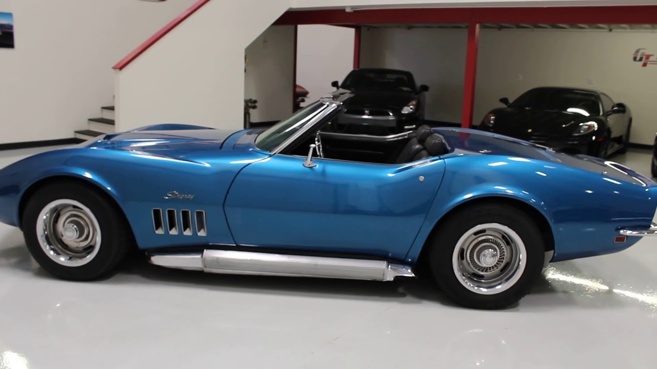 1969 Chevrolet Corvette 427 Tri Power For Sale at GT Auto Lounge - YouTube