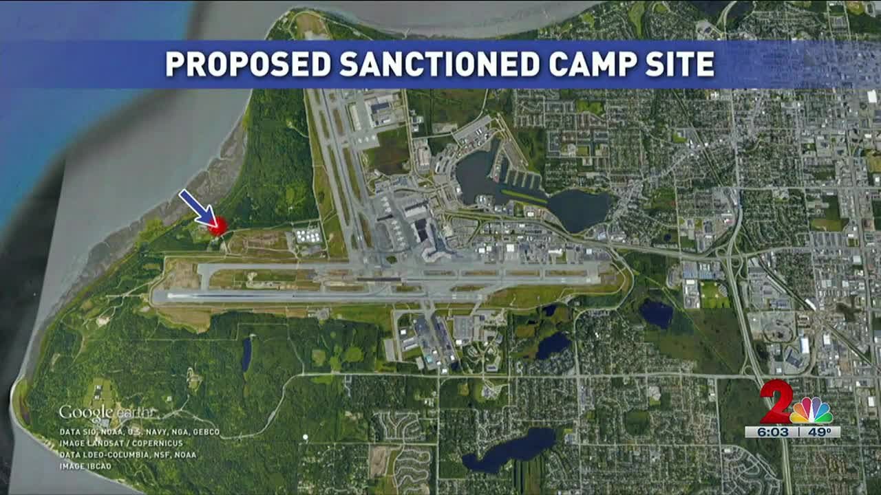 Proposed sanctioned camp site miles away from resources - YouTube