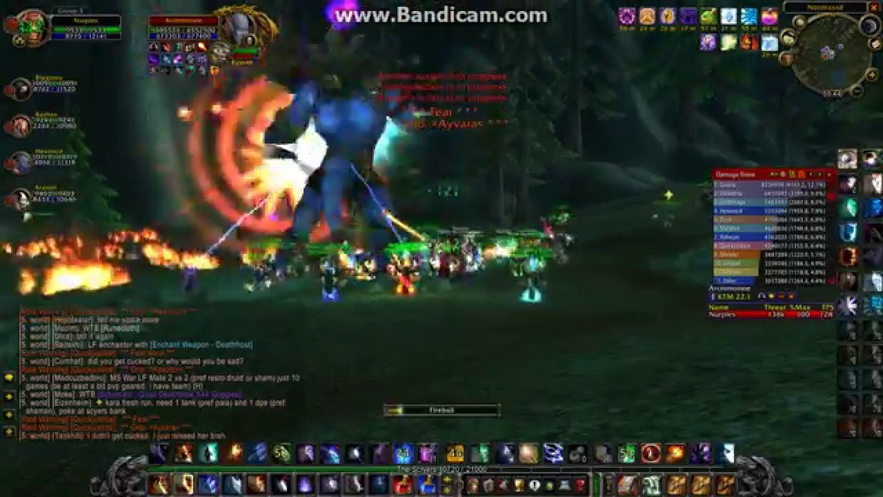 Hyjal Summit Raid - Archimonde - YouTube