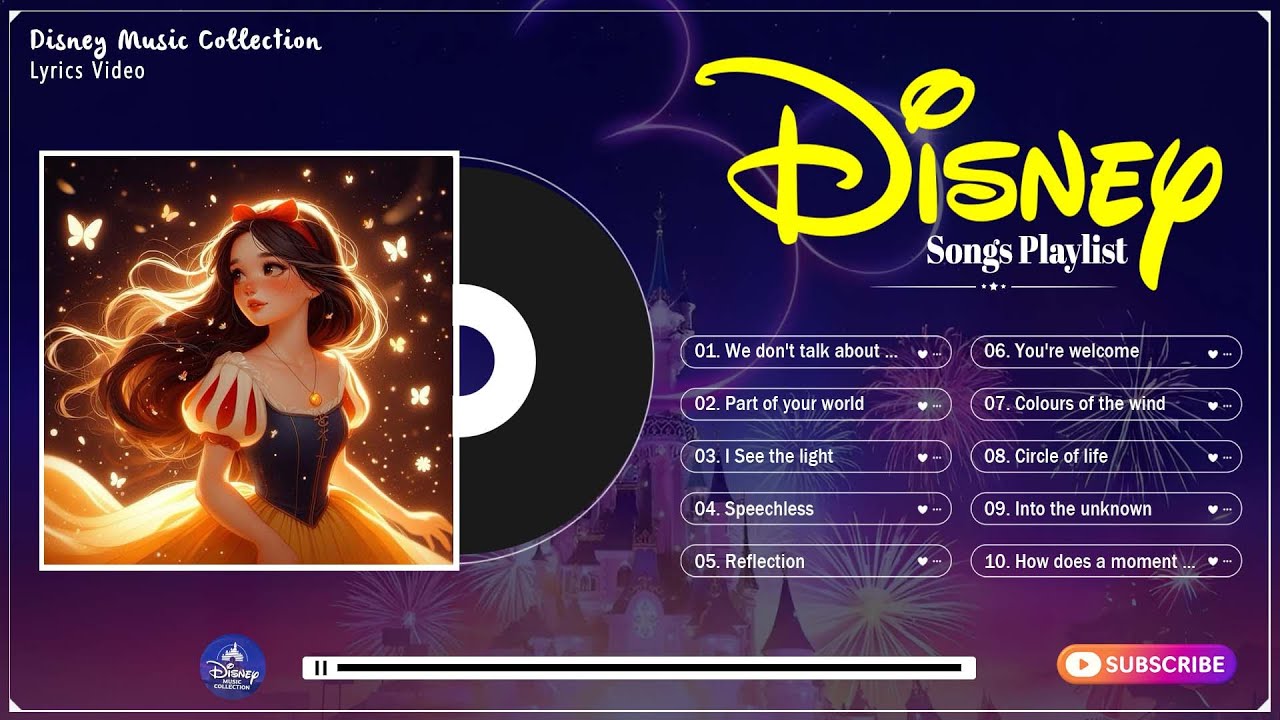 The Most Romantic Disney Songs Collection 🌞 Ultimate Disney Songs ...