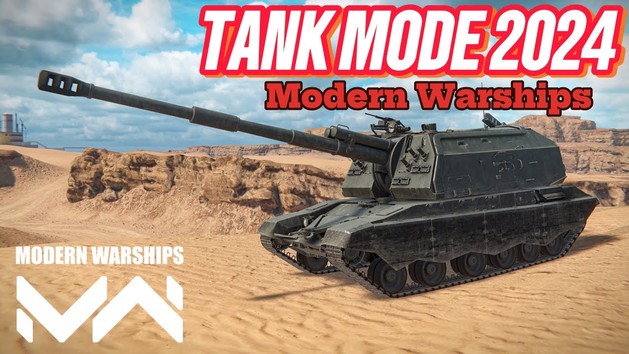 Modern Warships Tank Mode 2024. Warships Vs Tank Video. - YouTube