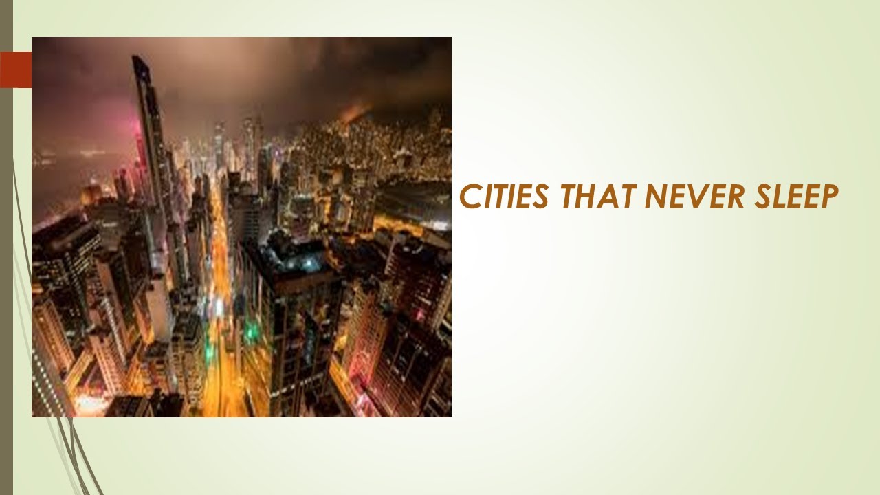 CITIES THAT NEVER SLEEP #facts #worldwide #city - YouTube