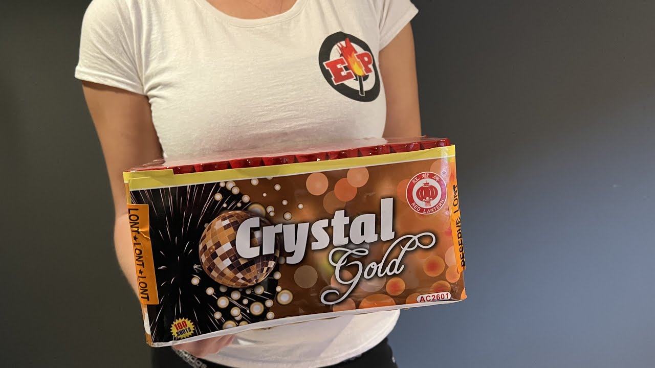 Crystal Gold : Red Lantern : 100 Shots : ACME Fireworks : 500 Gram ...