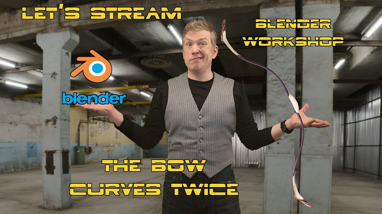 Modeling a Recurve Bow - Blender Workshop 15 - YouTube