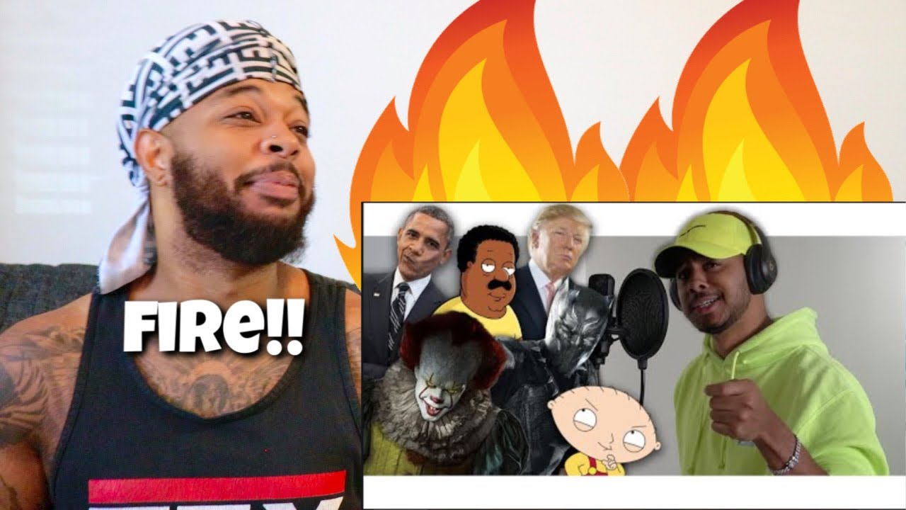 Rap Songs In Voice Impressions! (2019) Pennywise, Black Panther, Stewie ...